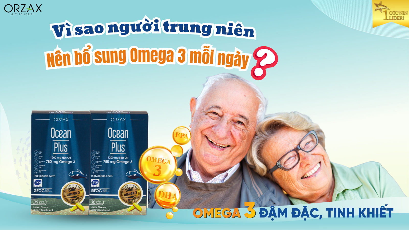 Vì sao người trung niên cần bổ sung Omega 3 mỗi ngày? - Ocean Omega 3 ...